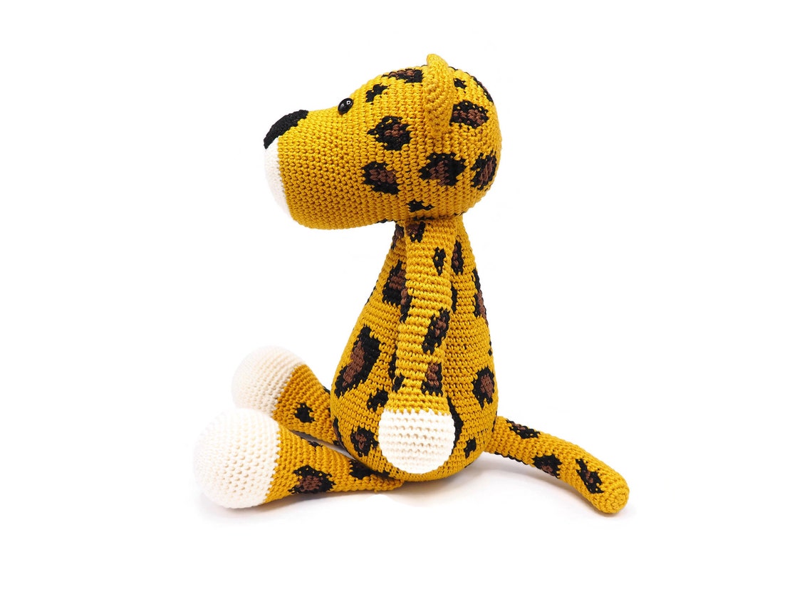 CROCHET PATTERN Leopard Luuk - Etsy