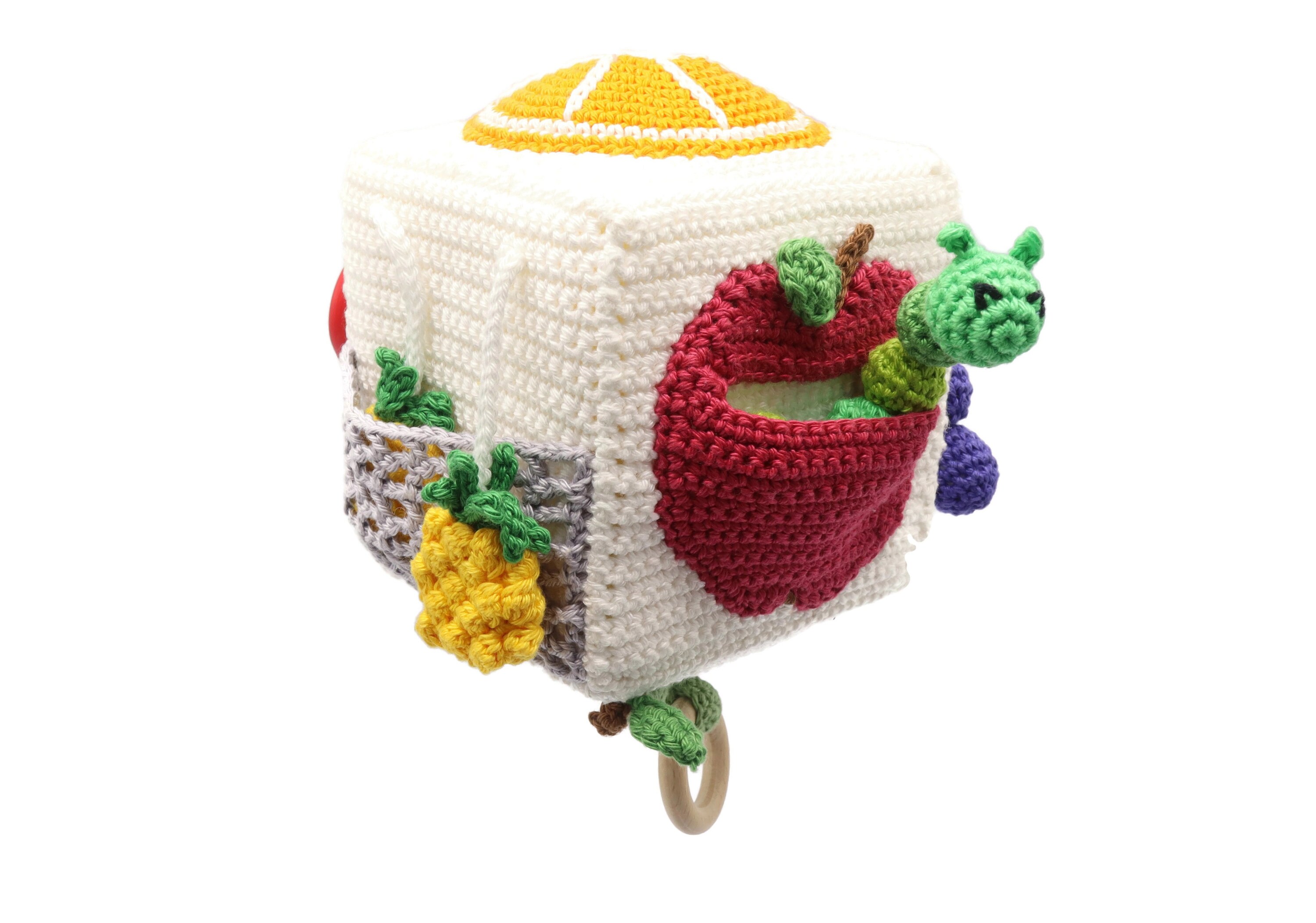 CROCHET PATTERN Activity Cube Fruit - Etsy