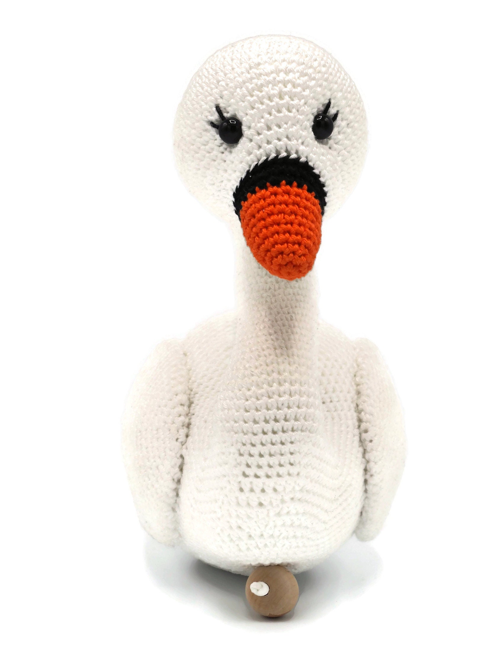 CROCHET PATTERN Swan Zarah Musical Stuffed Animal - Etsy