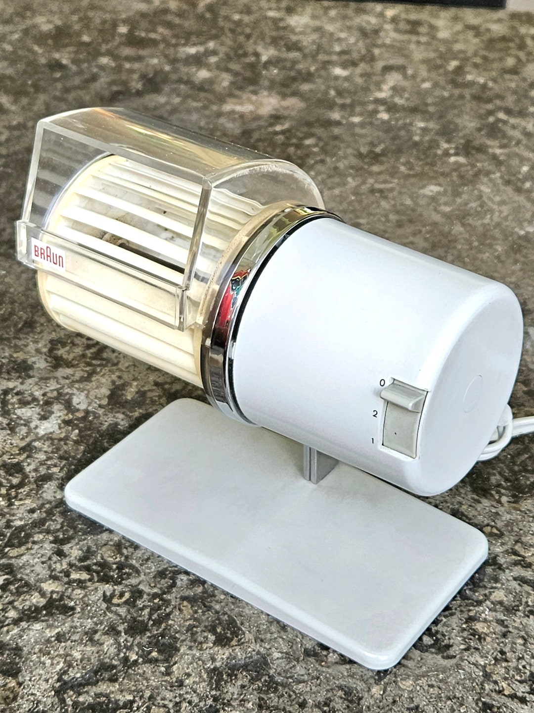 Braun HL 1 Desk Fan made in Germany Tischlüfter Ventilator Reinhold ...