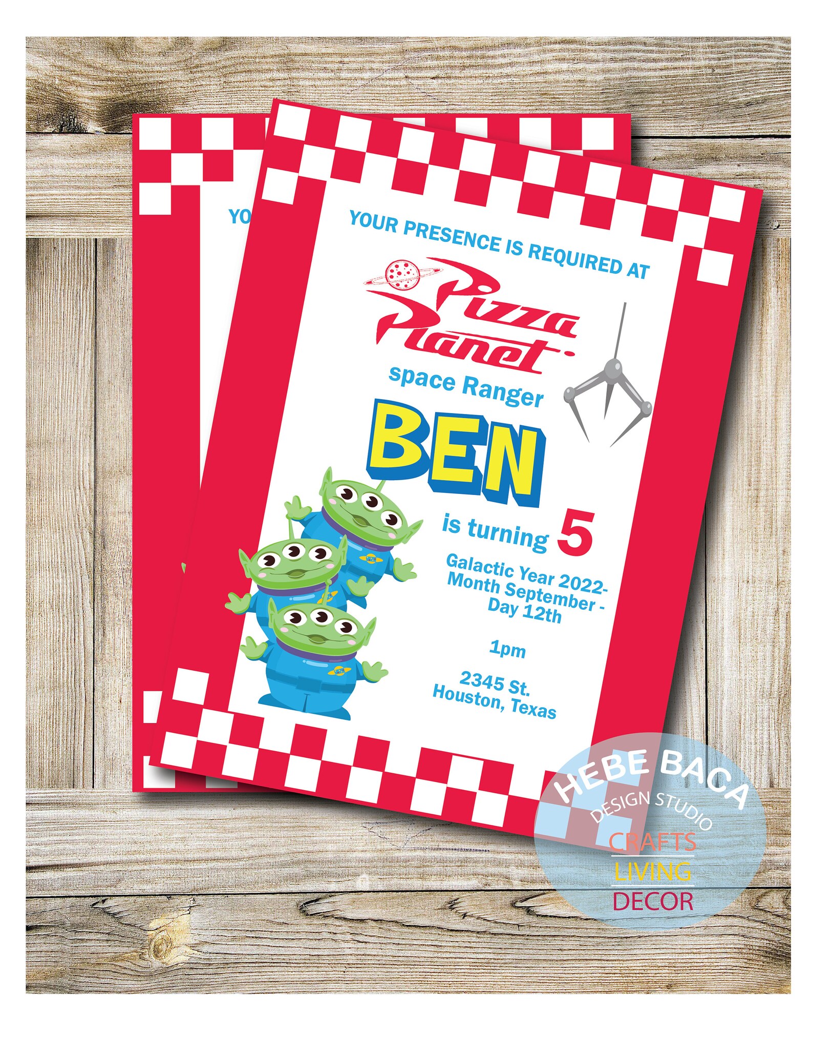 Pizza Planet, Pizza Planet Box Toy Story Birthday Buzz Lightyear ...
