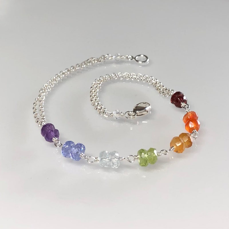 7 Chakra Bracelet - Etsy