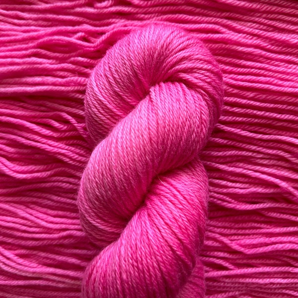 Hot Pink Yarn - Etsy