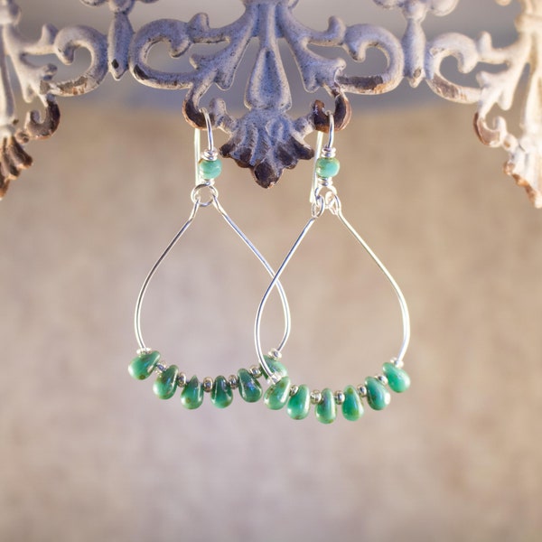 Green Teardrop - Etsy