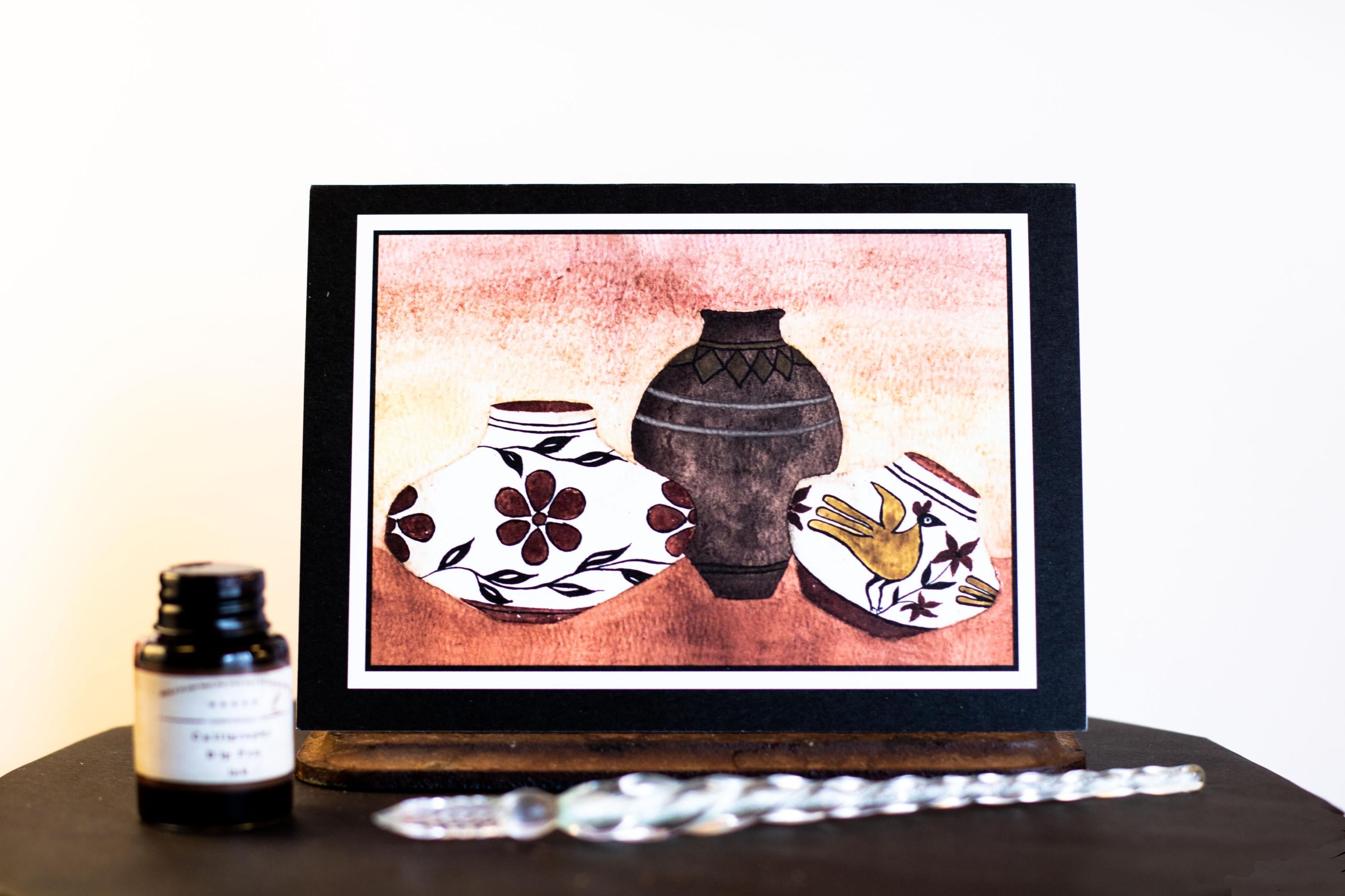 Southwest Pottery 5x7 Cards (set of 6) Blank Inside With Envelopes ...