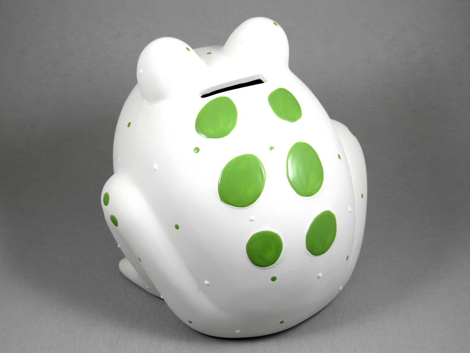 Personalized Piggy Bank // Frog Piggy Bank in Green | Etsy