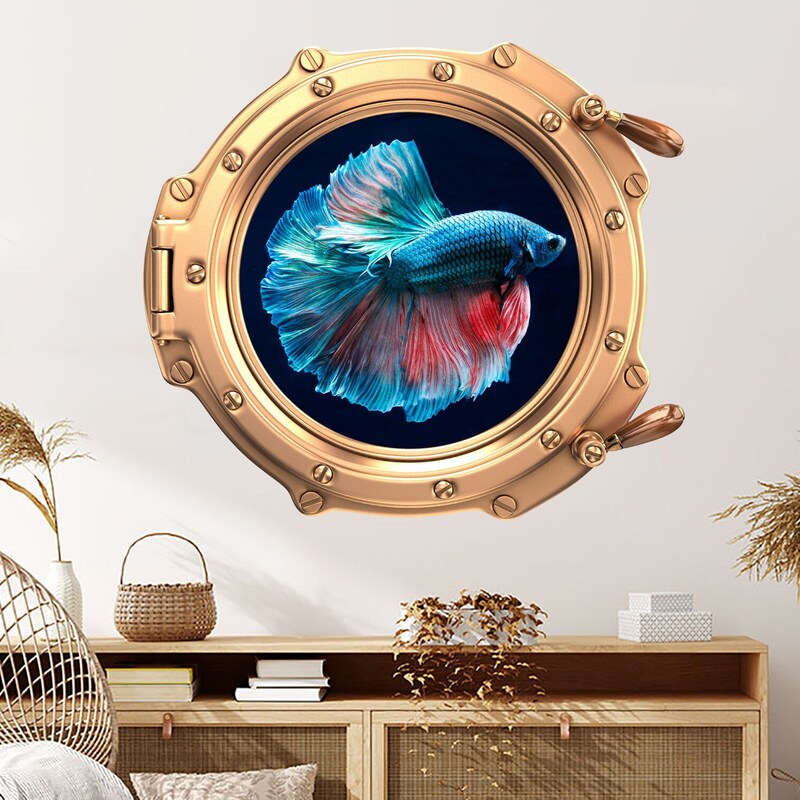 Porthole Wall Decal - Etsy