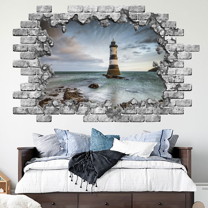 Lighthouse Decal - Etsy