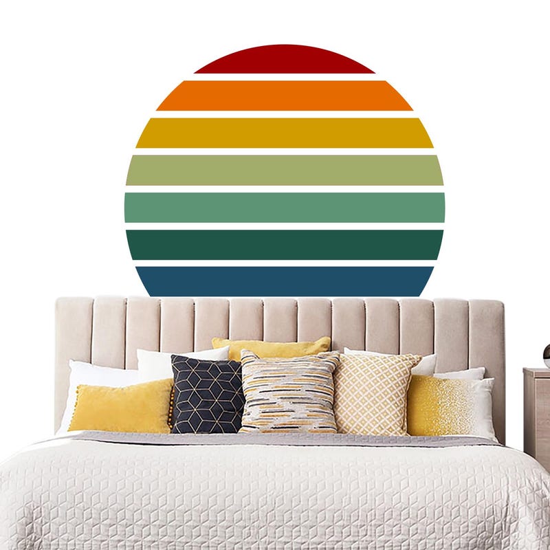 Sunset Wall Decal - Etsy