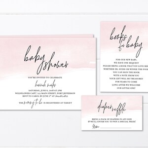 Classic Baby Shower Invitation Printable or Printed - Etsy