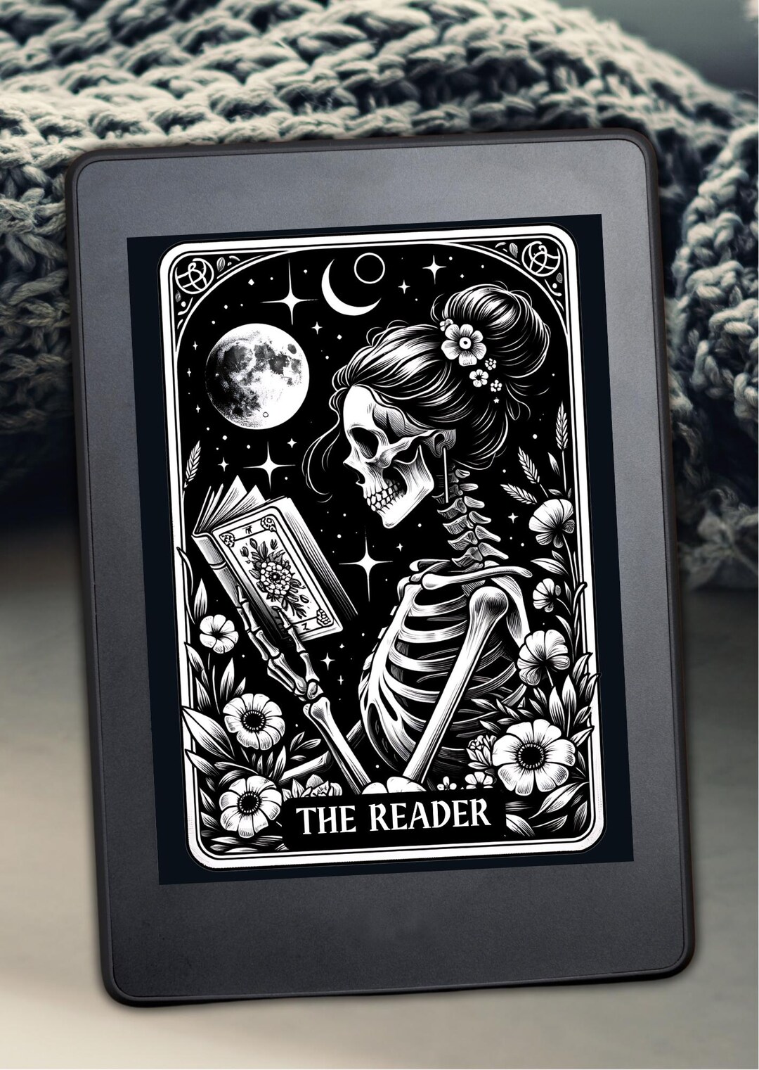 Kindle Lock Screen: Gothic Reader E-reader Wallpaper (e-pub) - Etsy