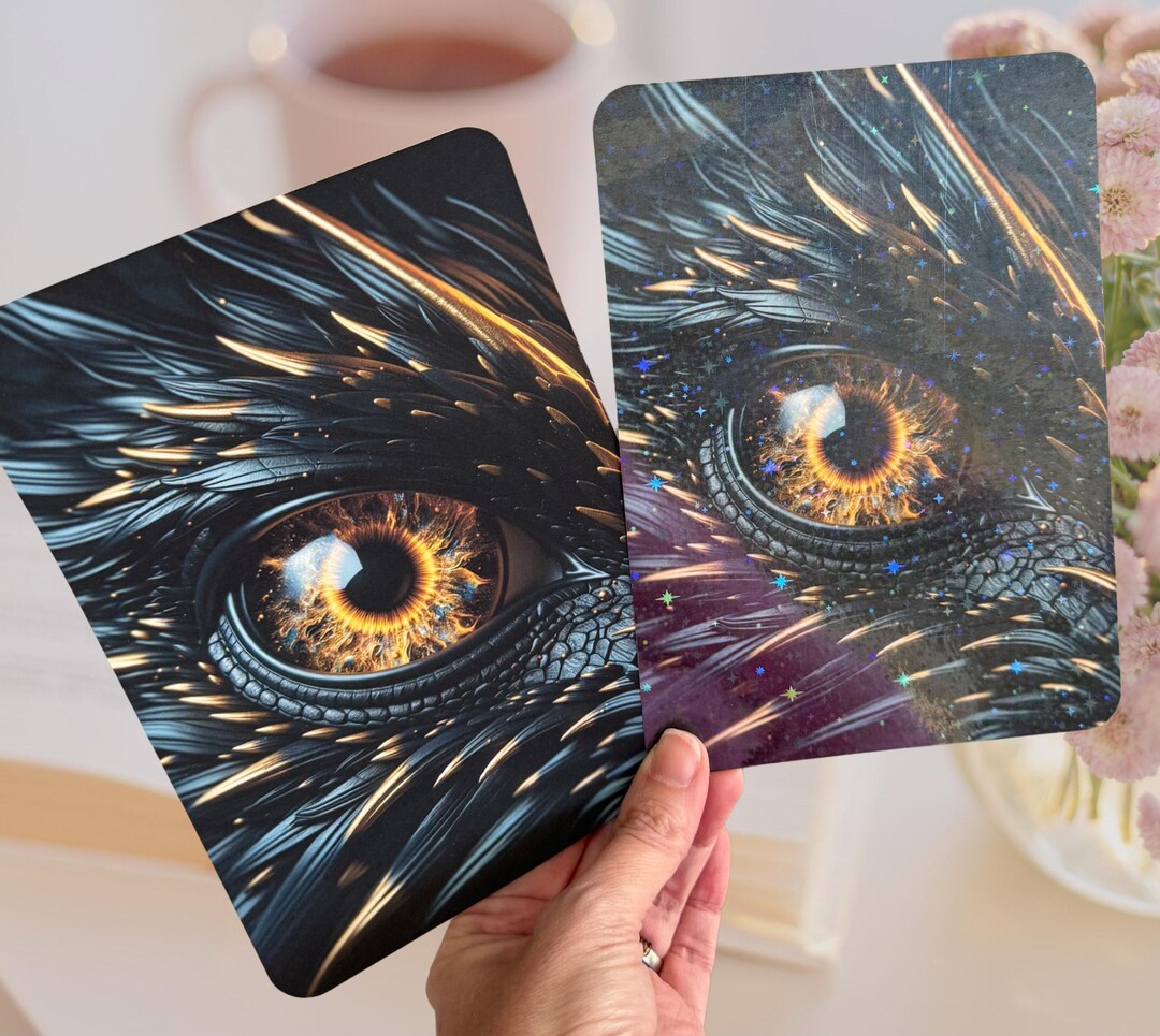 Fourth Wing-inspired Black Dragon Kindle Insert | Fantasy Bookish ...