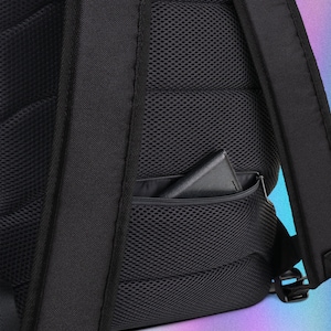 Neon 90s Backpack, Vibrant Retro School Supplies, Back to School ...