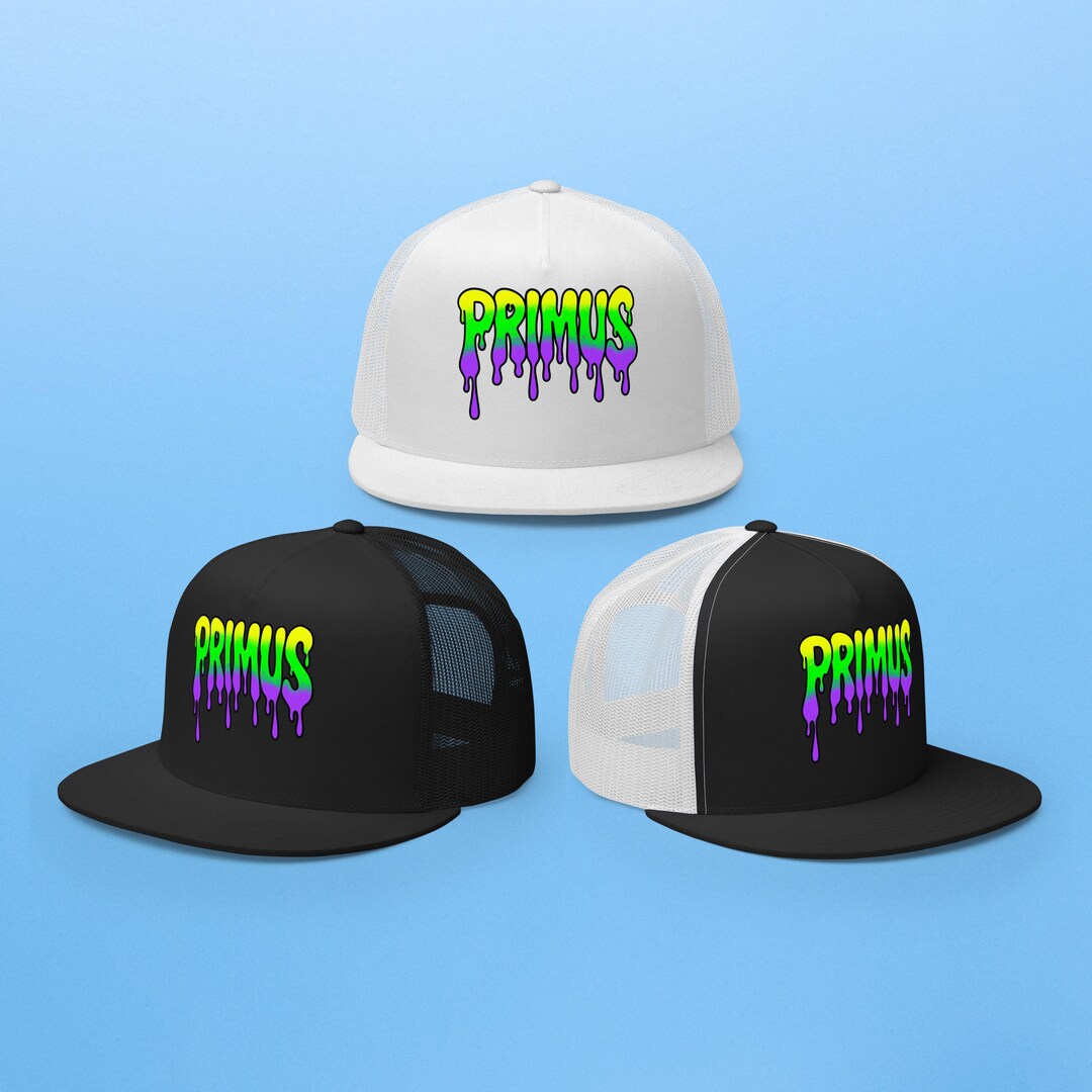 Primus Drippy Neon Trucker Hat, High-profile Snapback - Etsy