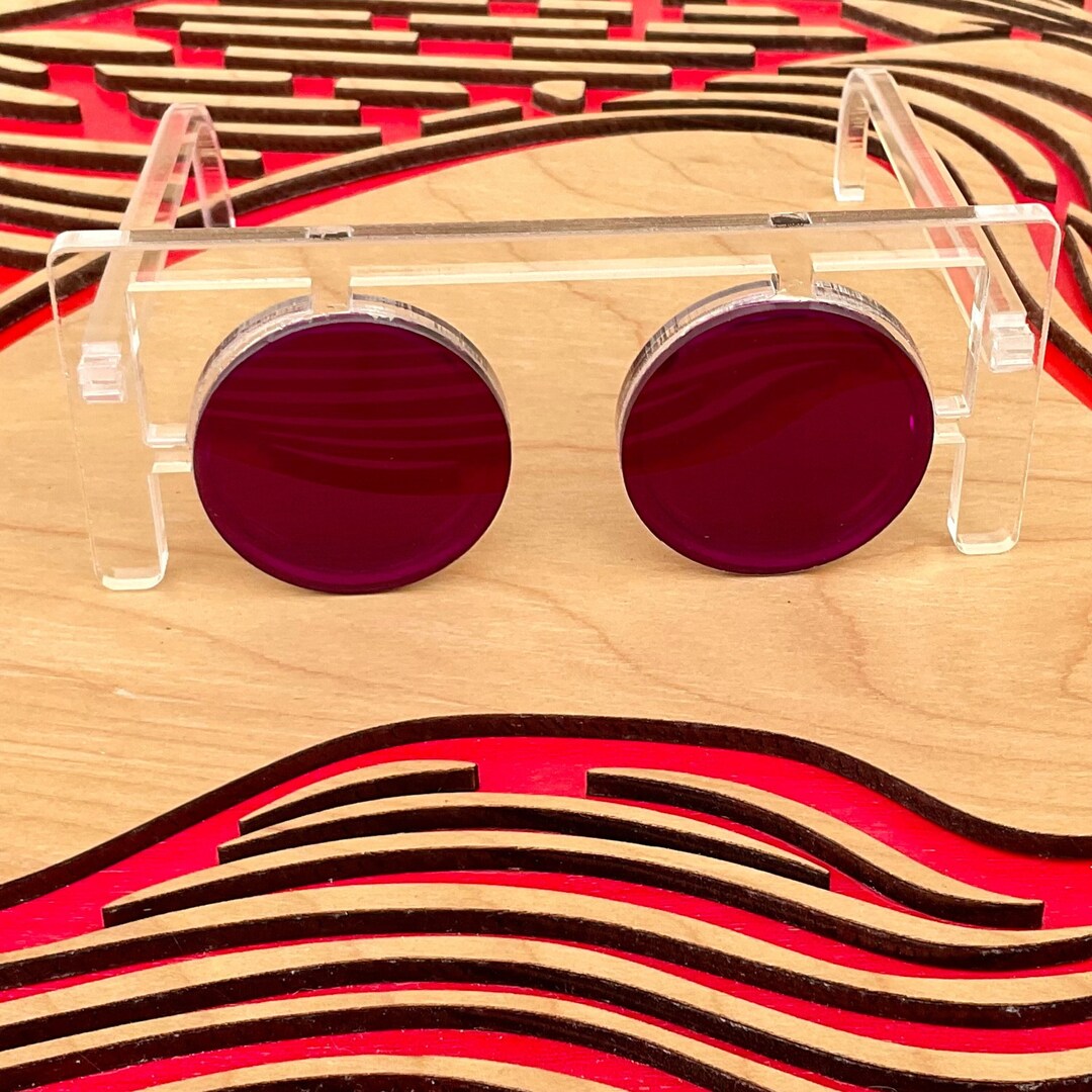 King Gizzard and the Lizard Wizard Party Glasses - Purple Variant, KGLW ...