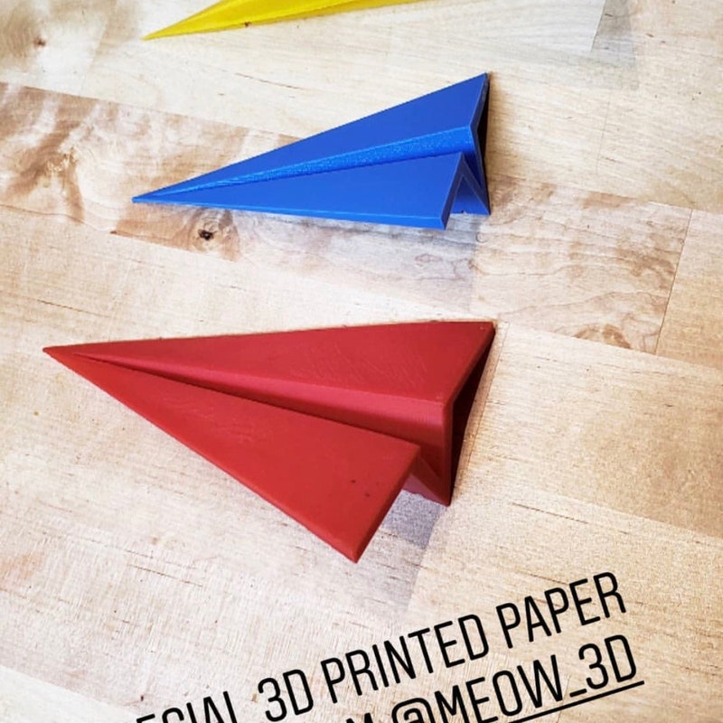 Paper Plane Wall Art - Etsy