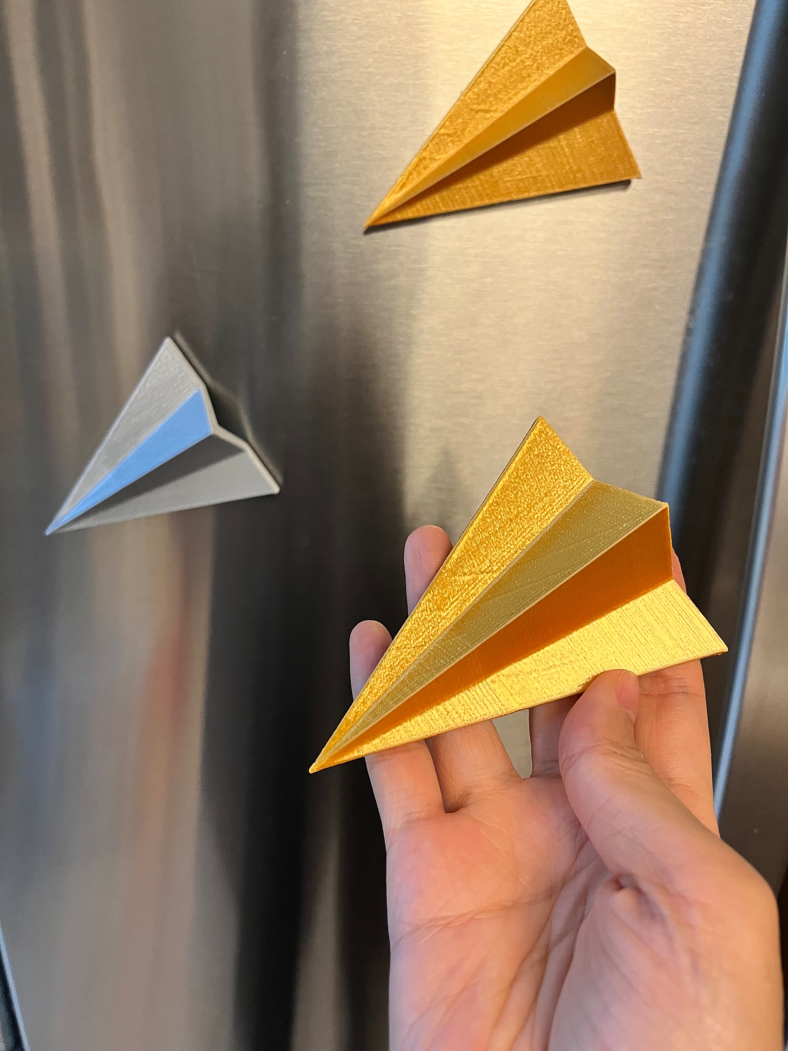 Paper Plane Magnet | Fridge Magnet, Minimalist Kitchen Decor, Aviation ...