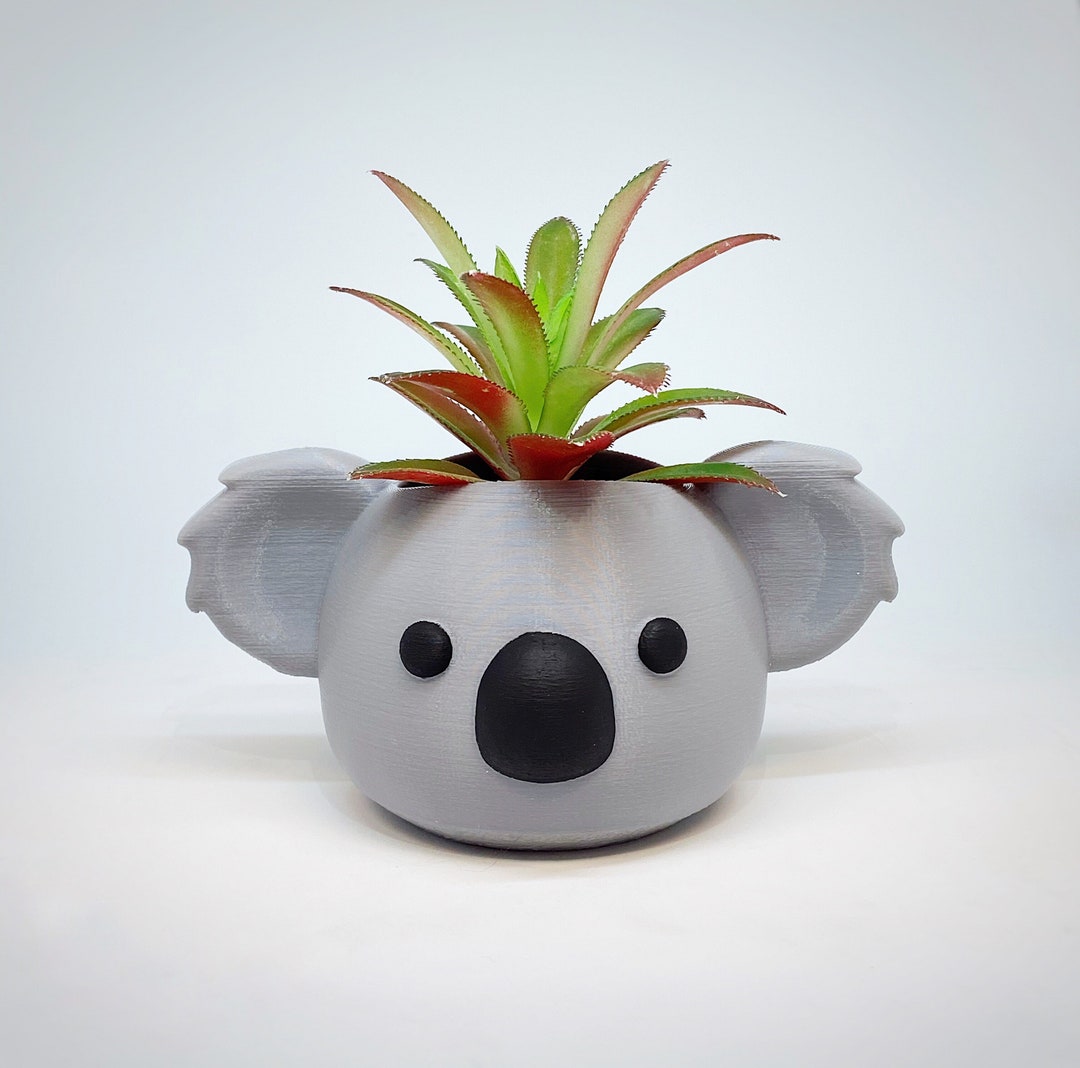Koala Planter, Koala Gifts, Koala Bear, Animal Planter, Koala Decor ...