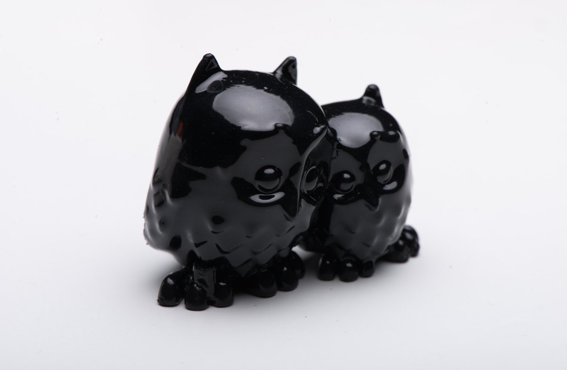 Cuddling Owls Cute Fathers Day Gifts Owls Black and - Etsy