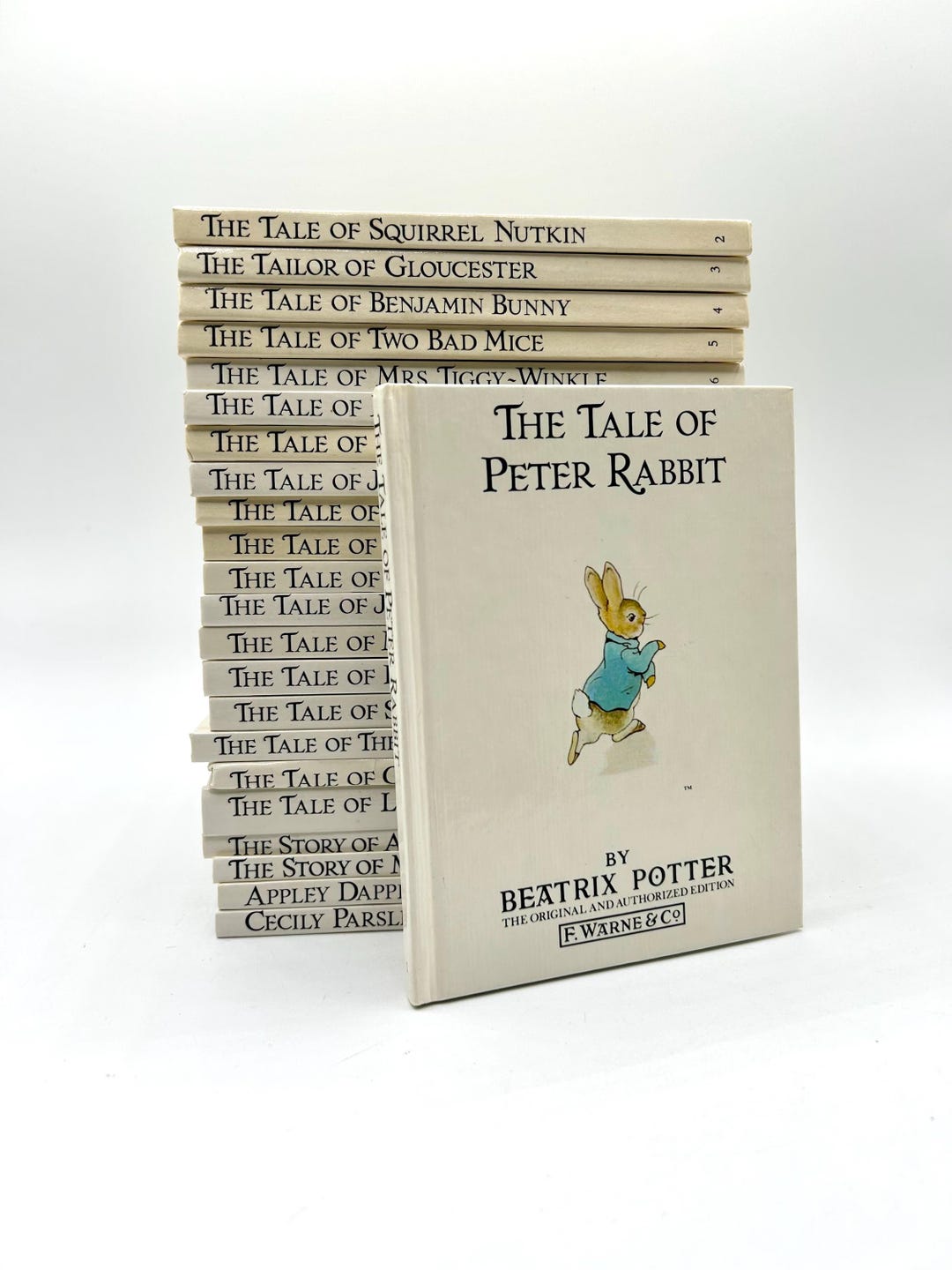 Vintage Beatrix Potter Book, Beatrix Potter Book Set, Complete Set of ...