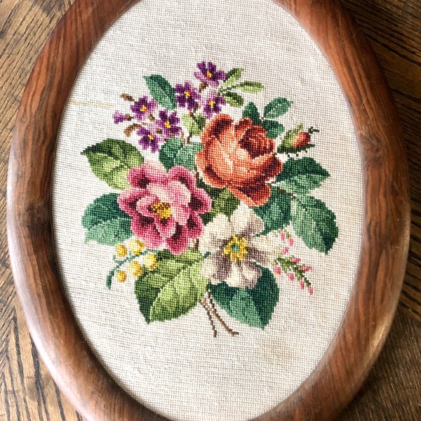 Vintage Needlepoint - Etsy