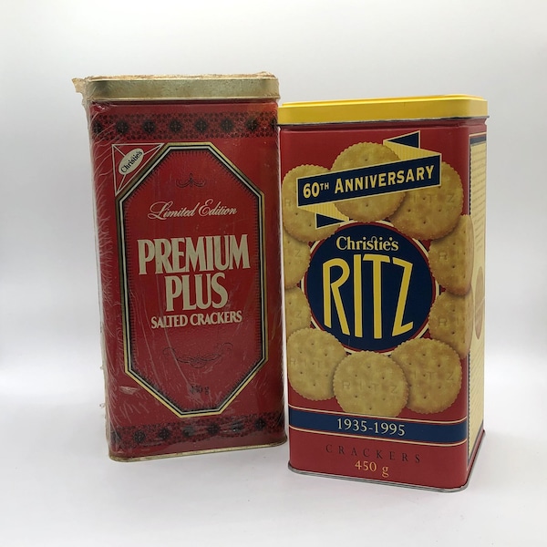 Ritz Cracker Tin - Etsy