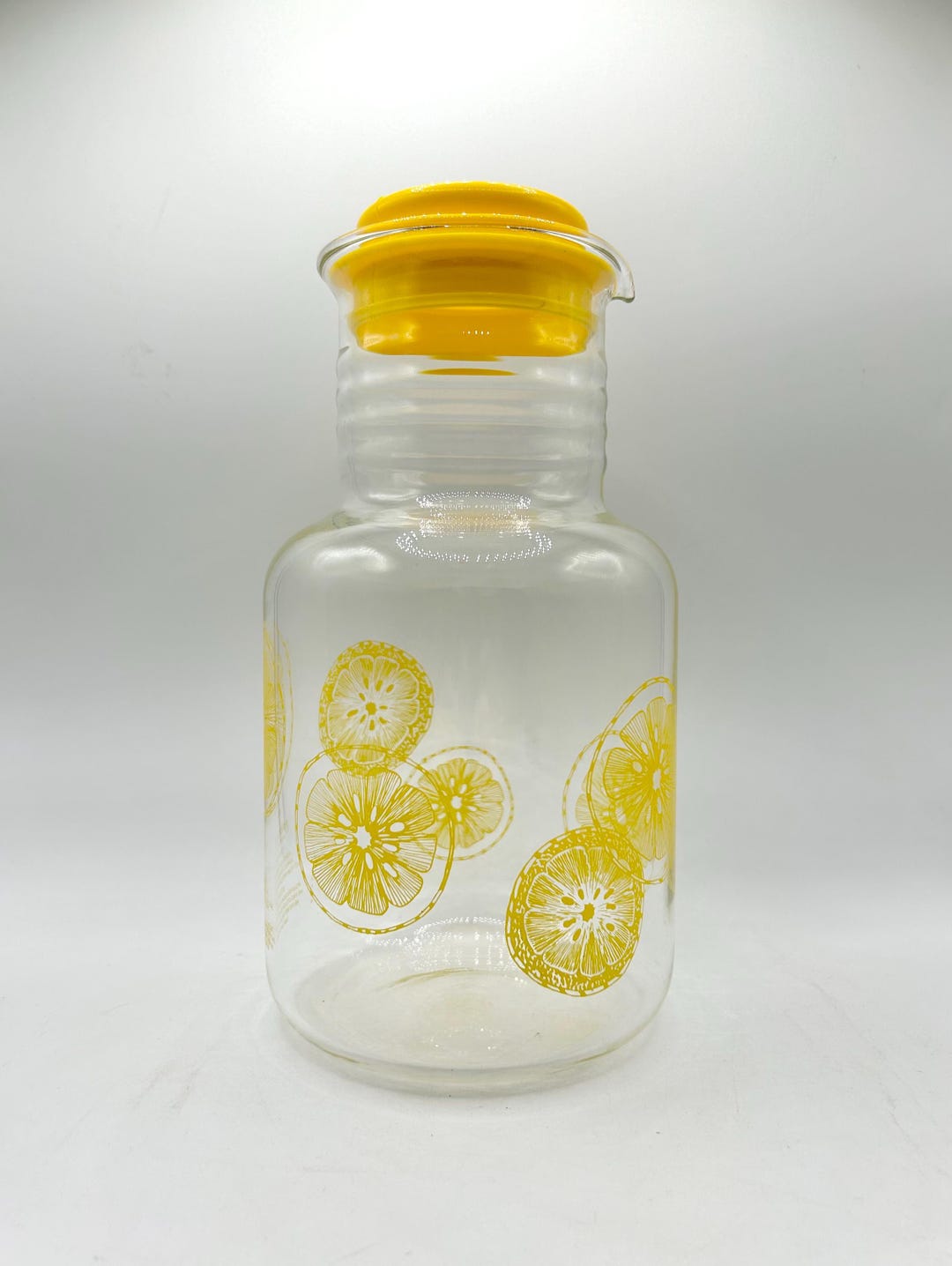 Vintage Pyrex Carafe, Pyrex Lemonade Jug, Pyrex 3520, 2 Litre Pitcher ...