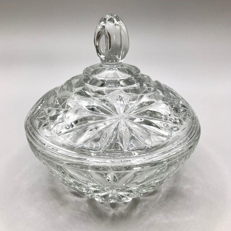 Crystal Candy Dish - Etsy