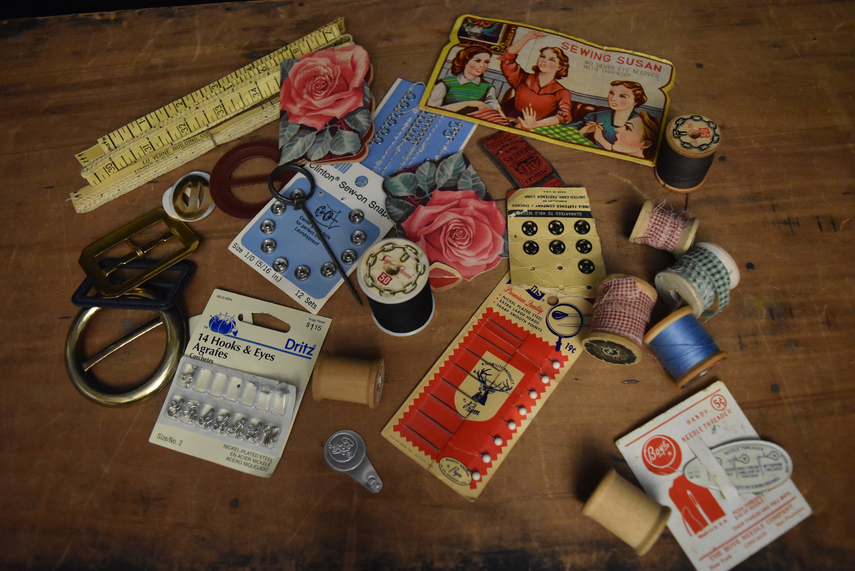 Vintage Sewing Tin Vintage Sewing Kit Vintage Sewing Notions - Etsy