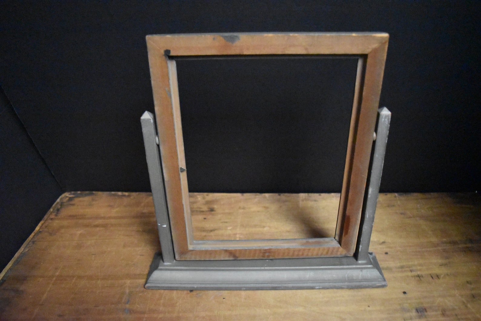 Antique Wooden Tilt Frame Antique Wooden Frame Antique - Etsy