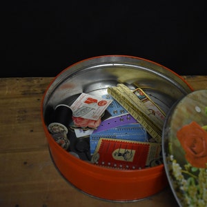 Vintage Sewing Tin, Vintage Sewing Kit, Vintage Sewing Notions - Etsy