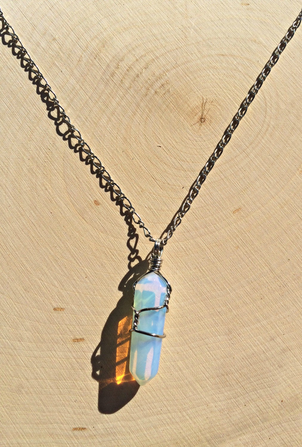 Crystal Pendants Crystal Necklaces Heal Crystal Point Healing | Etsy