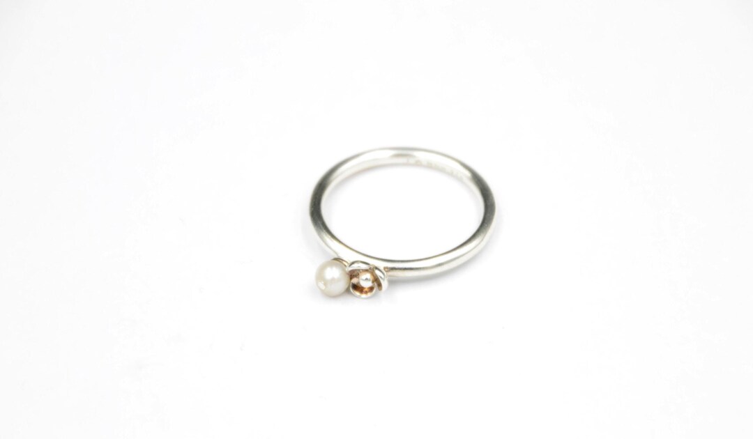 Hans Henrik Nygaard Danish 925 Sterling Silver Stacking Ring. Size: 6. ...
