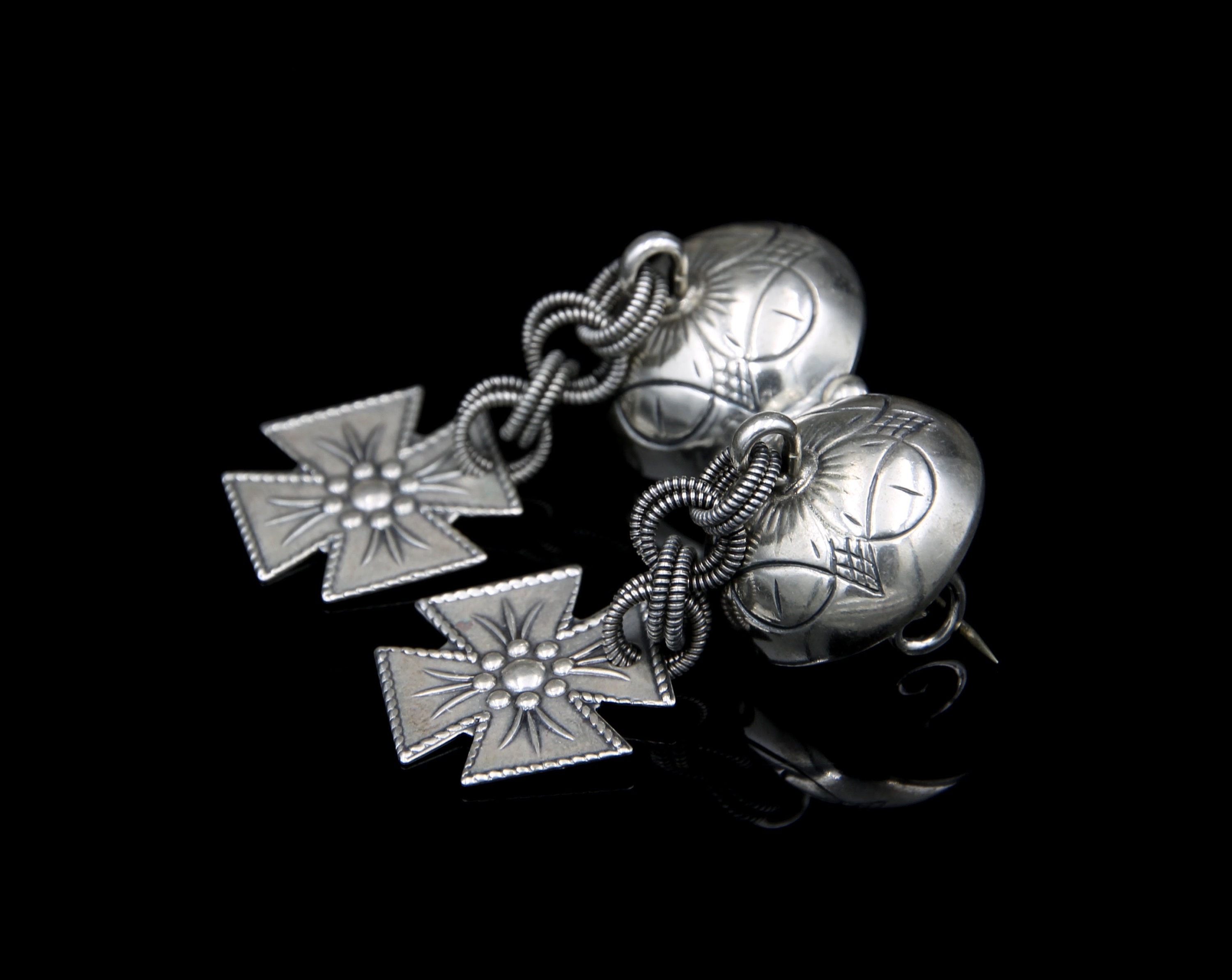 Vintage Norwegian Silver Bunad Solje Pin Brooch Mid Century | Etsy