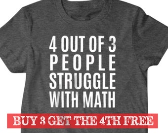 Funny Math T Shirt - Etsy