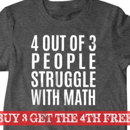 Math T-shirt Funny Math Shirt Funny T Shirts for Men T | Etsy