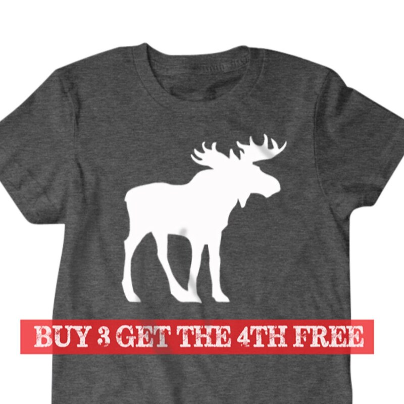 Moose T Shirt - Etsy