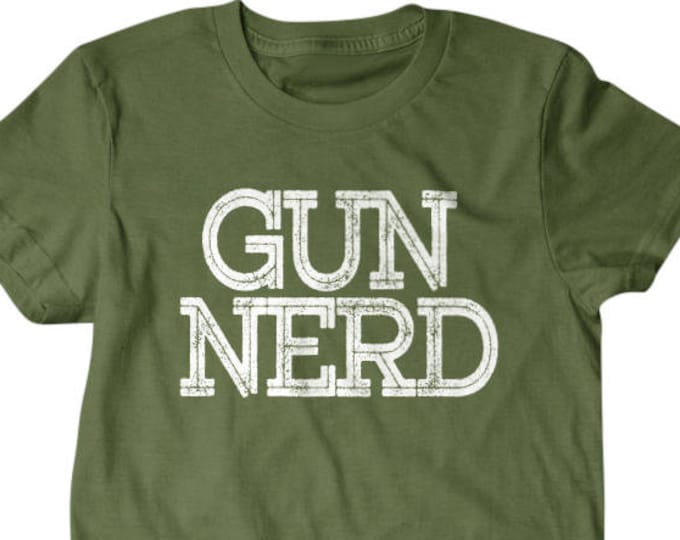 Gun Shirt Gun Lpver Gift Gun Nerd Funny Shirts Gifts for | Etsy