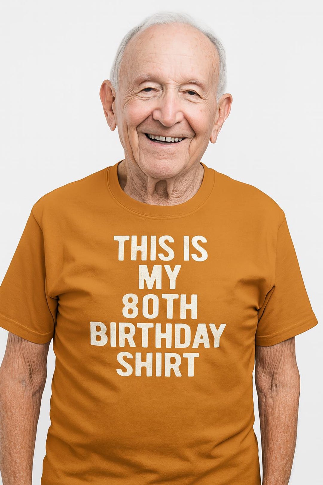 80th Birthday Shirt | Funny 80 Years Old T-shirt for Men | Gift for ...
