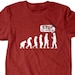 Evolution Shirt, Stop Following Me, Evolution, T-shirt, Funny T Shirt ...