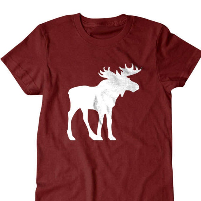 Moose T-shirt Moose Shirt Hiking Shirt Funny T Shirts - Etsy