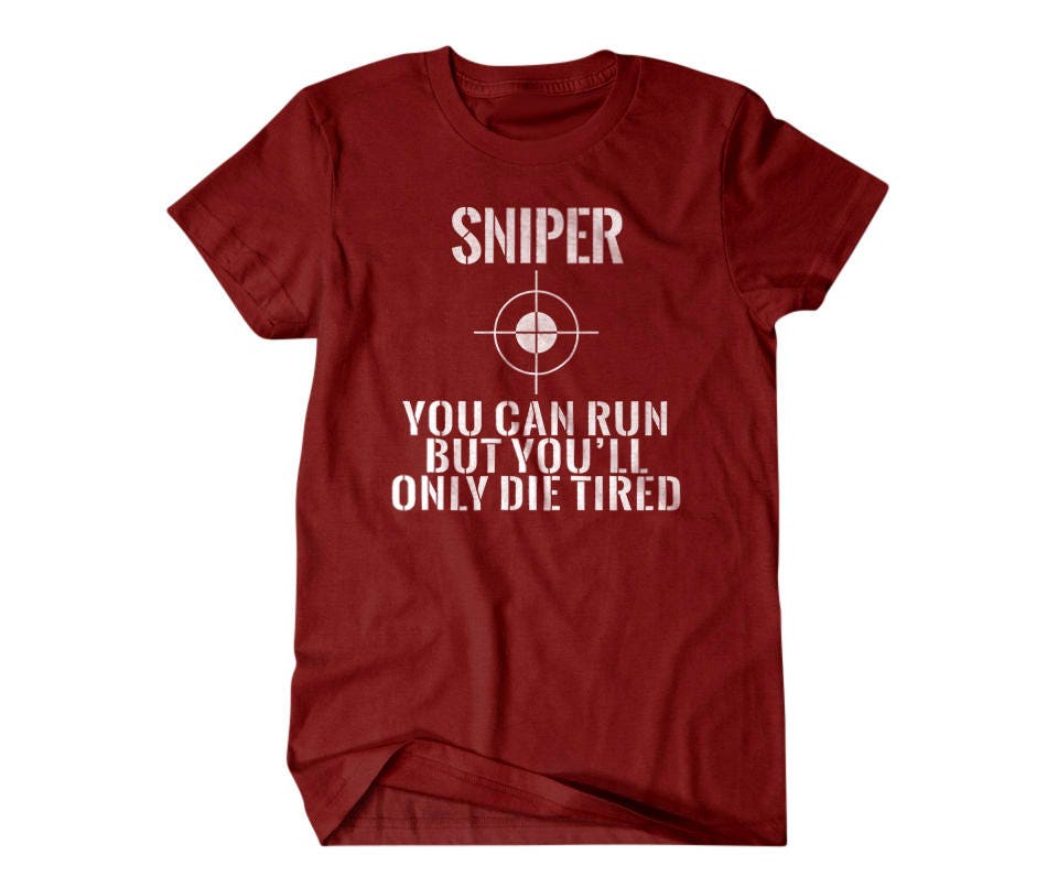 Sniper Gift Sniper Shirt Gun Lover Gift Funny Shirts Gift | Etsy