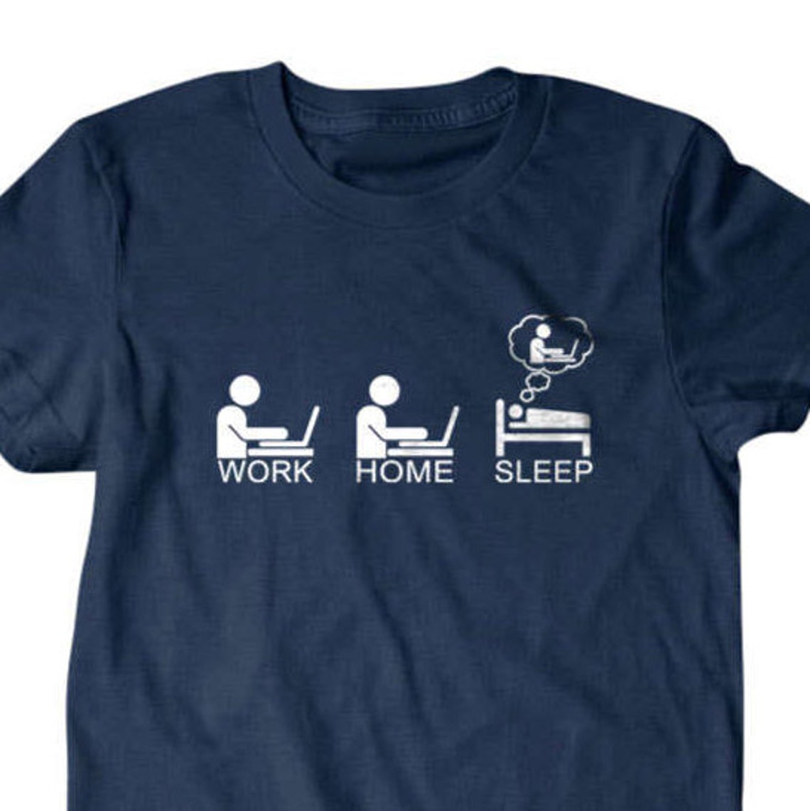 Computer Nerd T-shirt Funny Geek Shirt Work Home Sleep T | Etsy