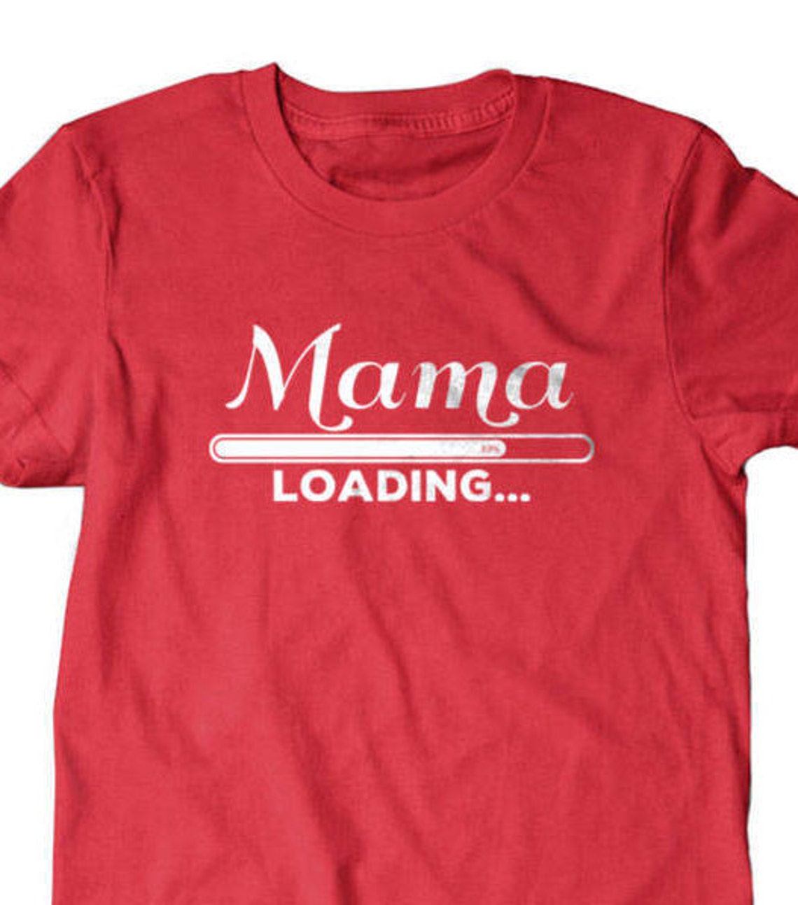 Mama Loading T-shirt, New Mom Gift, Pregnancy Shirt, Funny Maternity ...