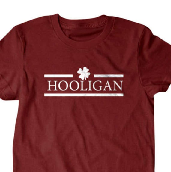 Hooligan Irish Hooligan T-shirt Funny T Shirts for Men T | Etsy