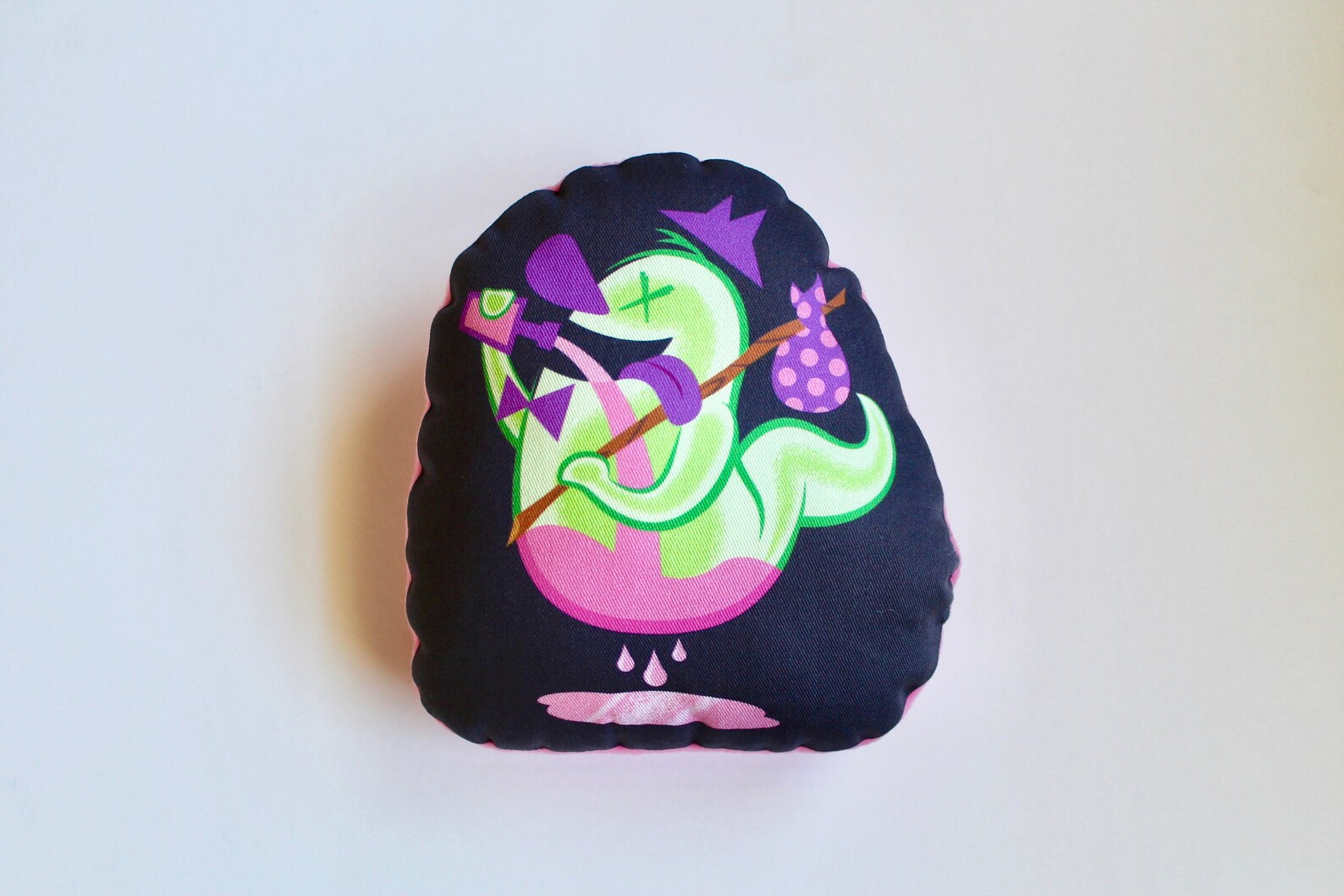 Retro 1950's Style Drunk Hobo Ghost Handmade Plush Pillow - Etsy