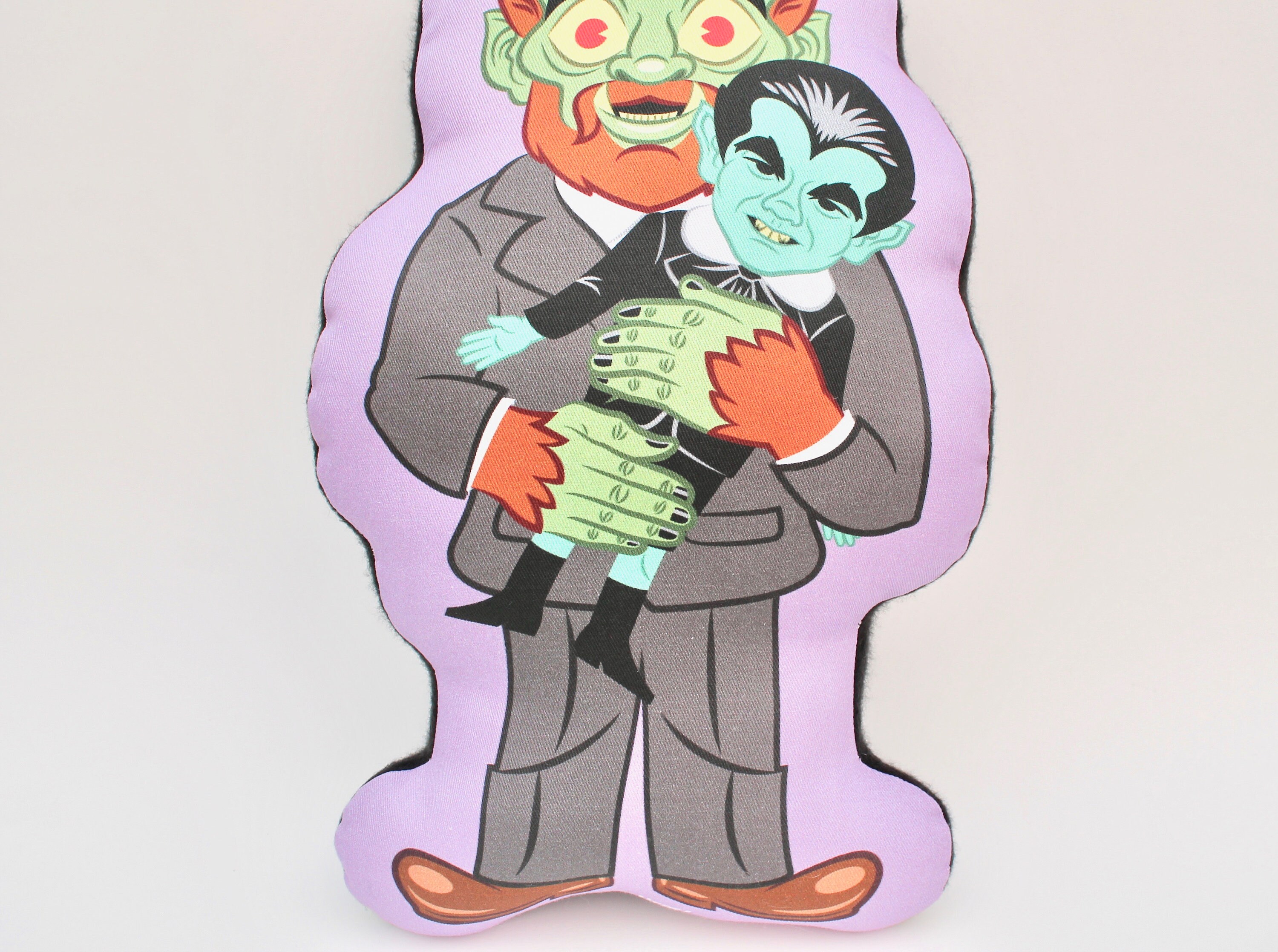 Woof-woof and Eddie Plush Pillow Doll Monster Art - Etsy