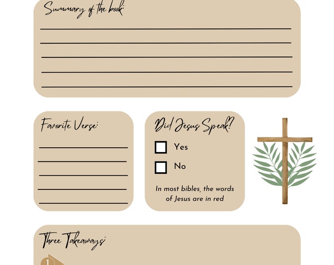 Printable Bible Study Pages Sheets All 66 Books of the Bible - Etsy