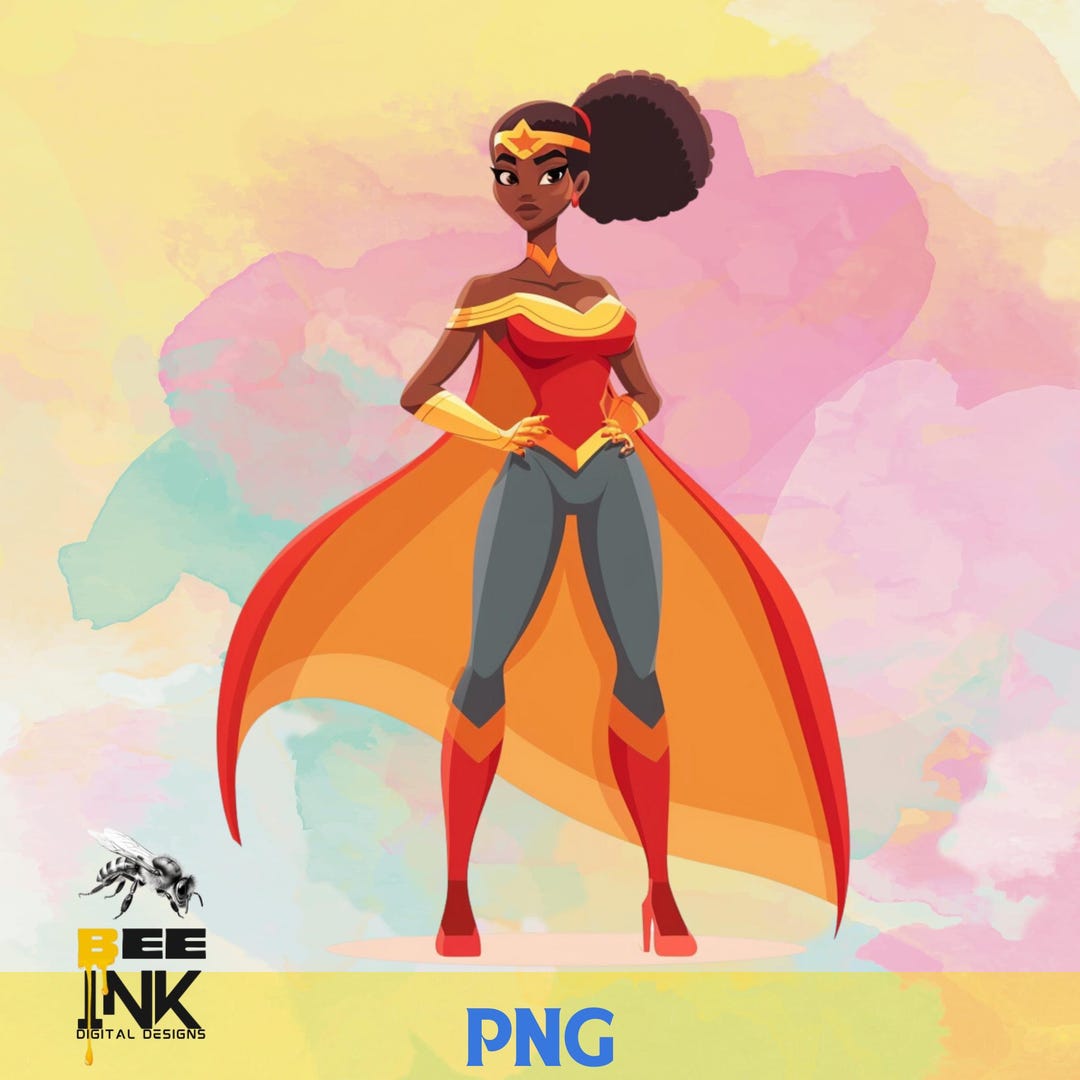 Black Woman Superhero | Black Girl Superhero | Black Woman Superhero ...