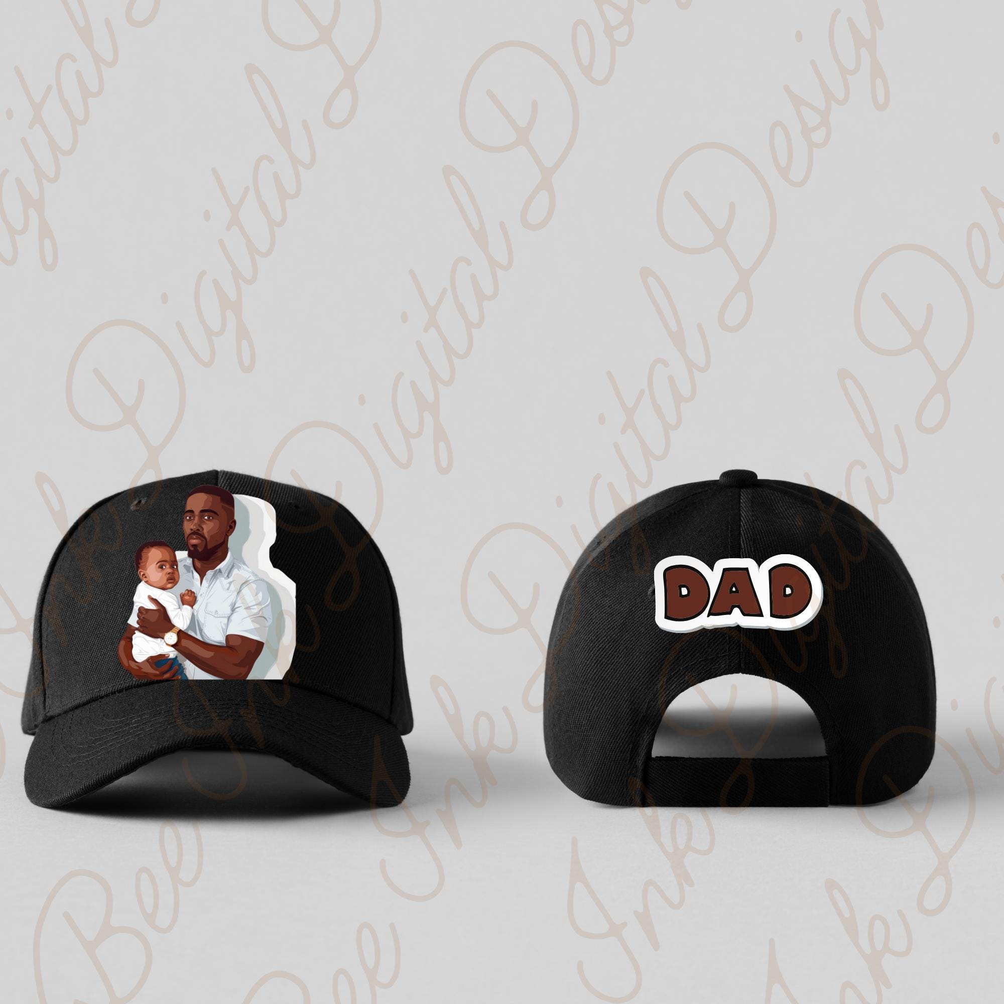 Black Dad and Son PNG | African American Father Clipart | Black Fathers ...